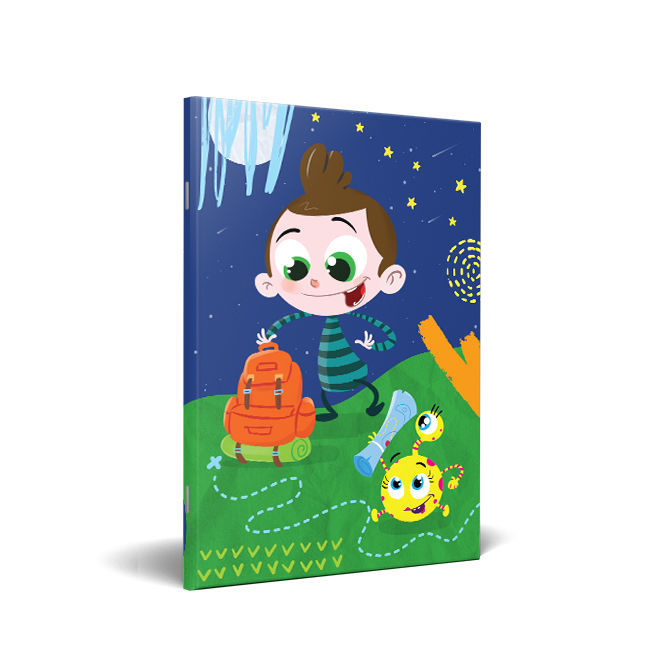 Светот на Биби Тетратка А4 квадрат Боби